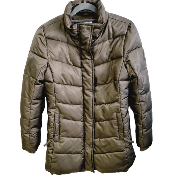 H&M | Jackets & Coats | Hm Girls 213 Longline Quilted Puffer Jacket ...